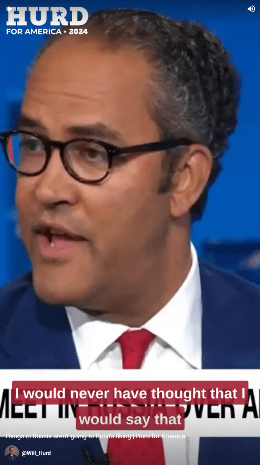 The Official Will Hurd Biography